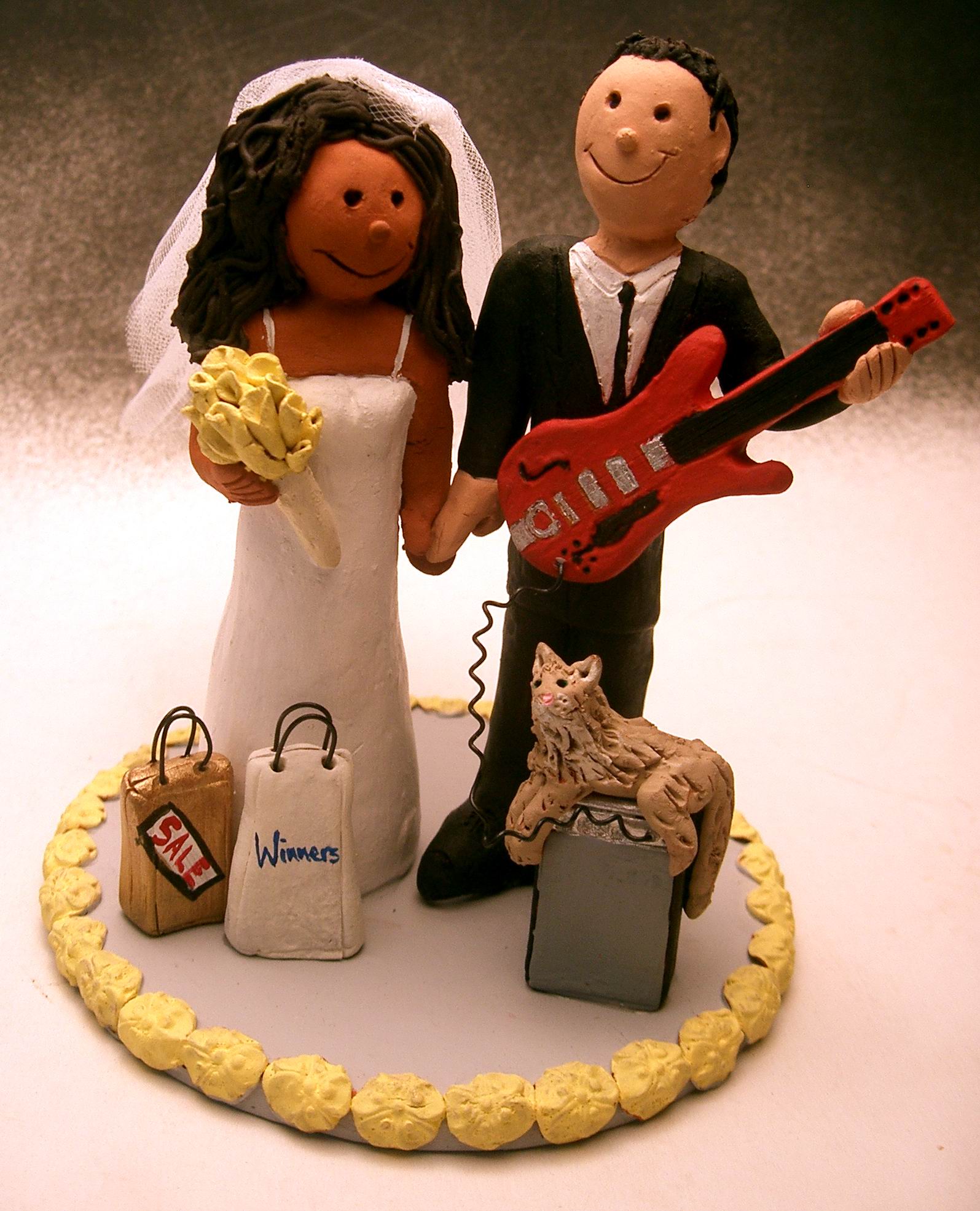 Customized Wedding Cake Toppers